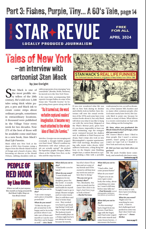 An Interview with Stan Mack – Joe Enright's Stuff